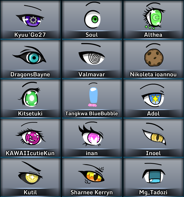 Lunime - The Hair & Eyes contest results are finally in!... | Facebook